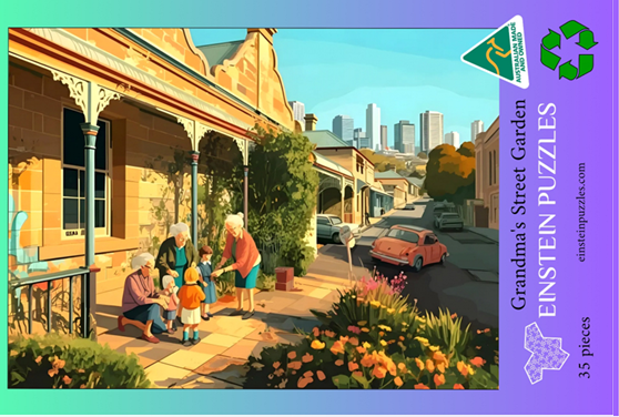 Grandma's Street Garden Puzzle – Einstein Puzzles